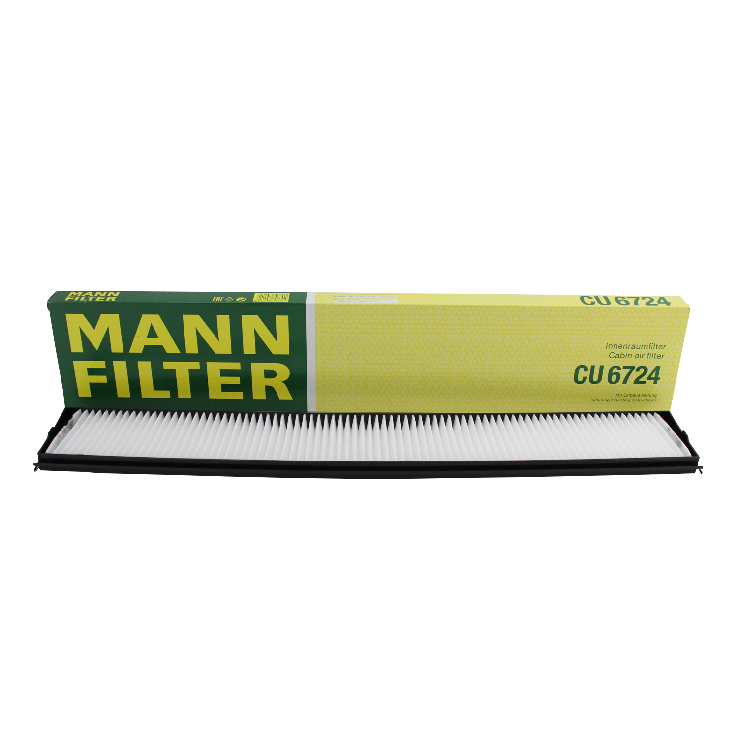 eEuroparts > Cabin Air Filters > Mann-Filter CU 6724 - Cabin Air Filter